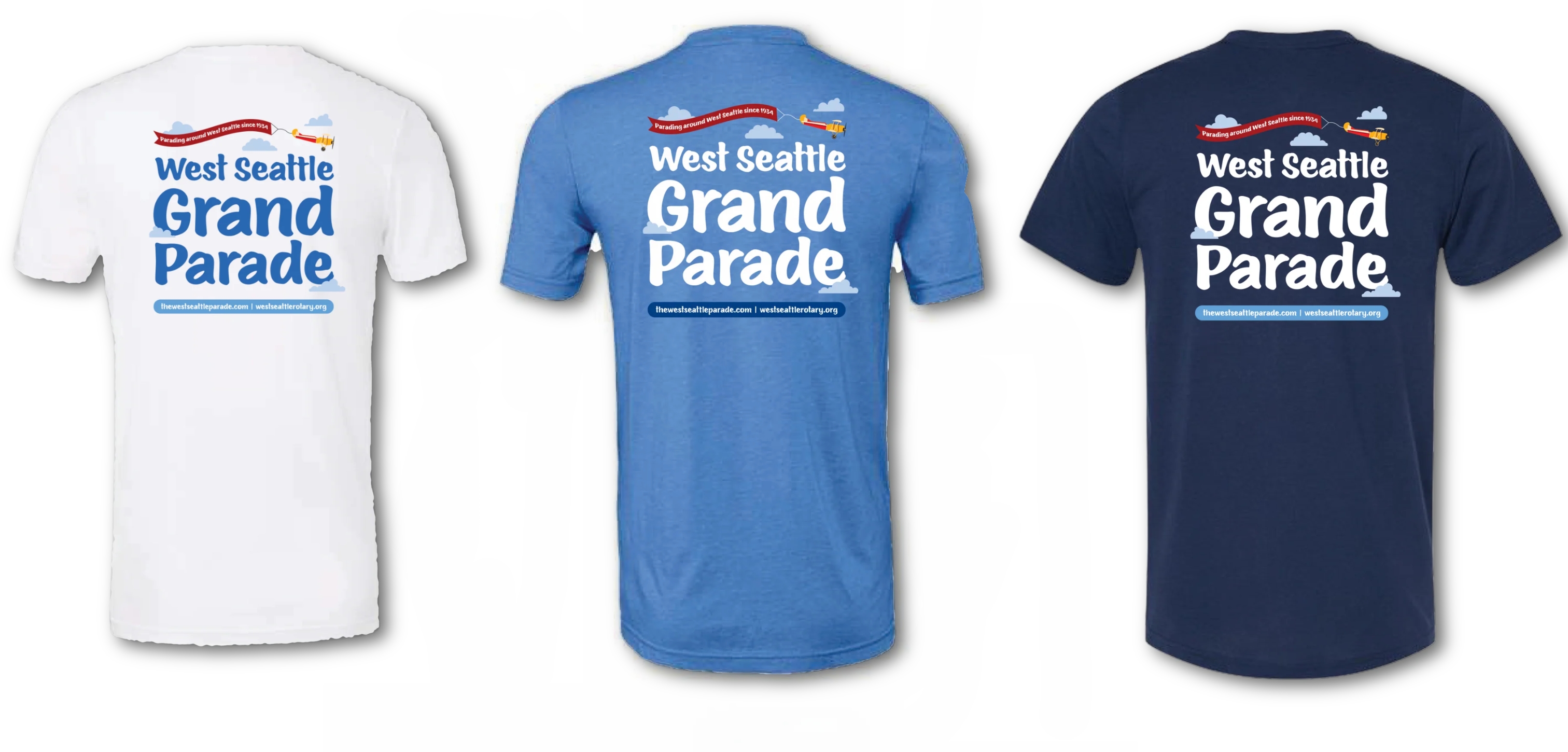 Show your West Seattle pride: Official fundraiser tees launched for 91st Grand Parade | Westside ...